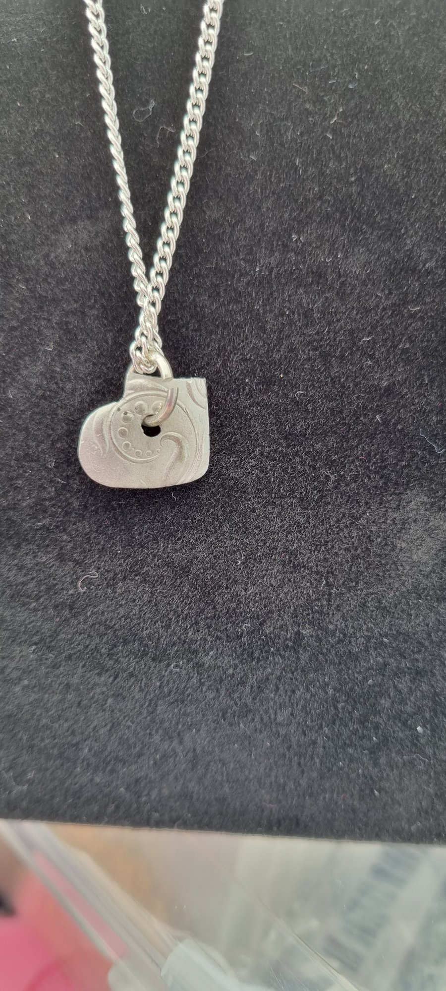 Beautiful welly-boot necklace - Folksy