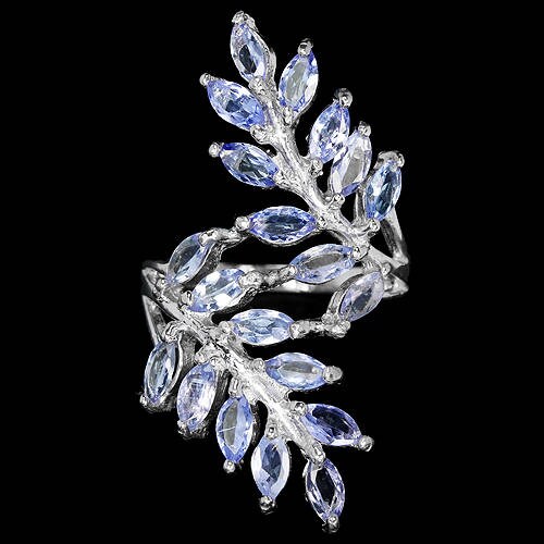 Roman Empress style Tanzanite Spray Laurel Wrea... - Folksy