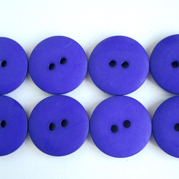 8 x Violet Buttons - Folksy