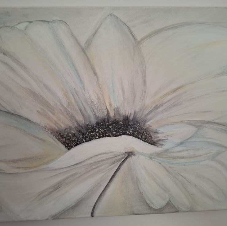 Original Acrylic Painting - Abstract Art – Flor... - Folksy