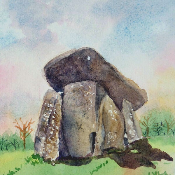 Trethevy Quoit Neolithic monument near Liskeard... - Folksy