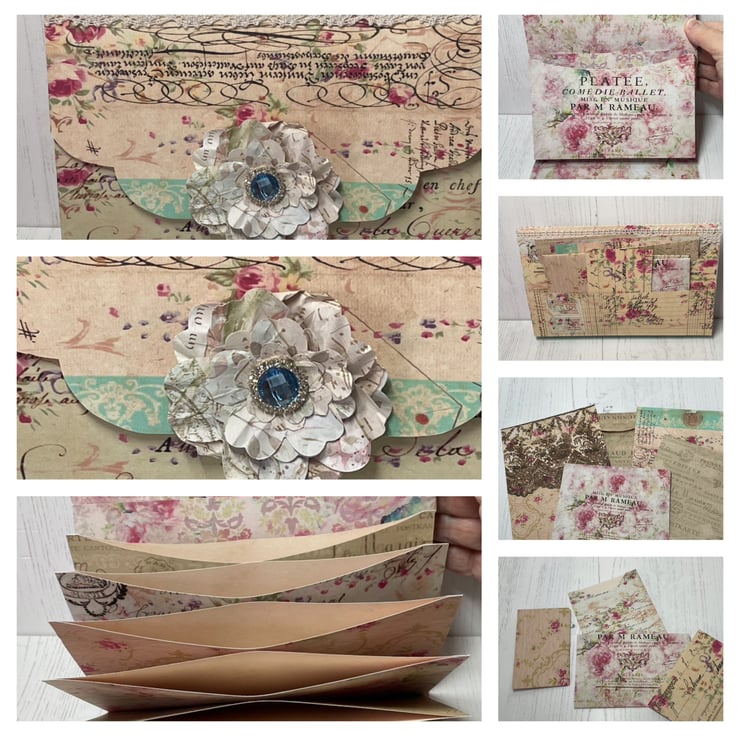 Accordion Organiser File Folder Pb11 Folksy