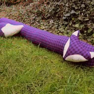 Fox draught excluder. Extra long draft exclude... - Folksy