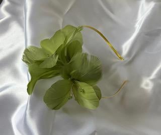 Lou - Lime Green Feather Fascinator - Wedding -... - Folksy