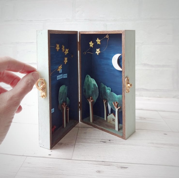 Secret Forest Box, Diorama in a Box, Enchanted ... - Folksy