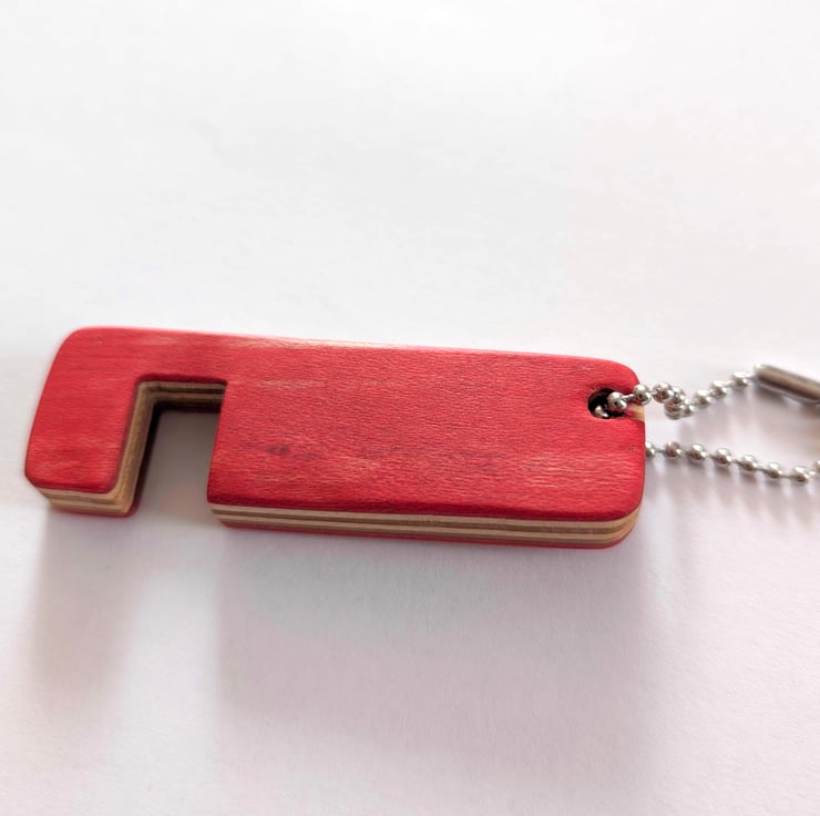 Mobile Phone Holder Keyring - Folksy
