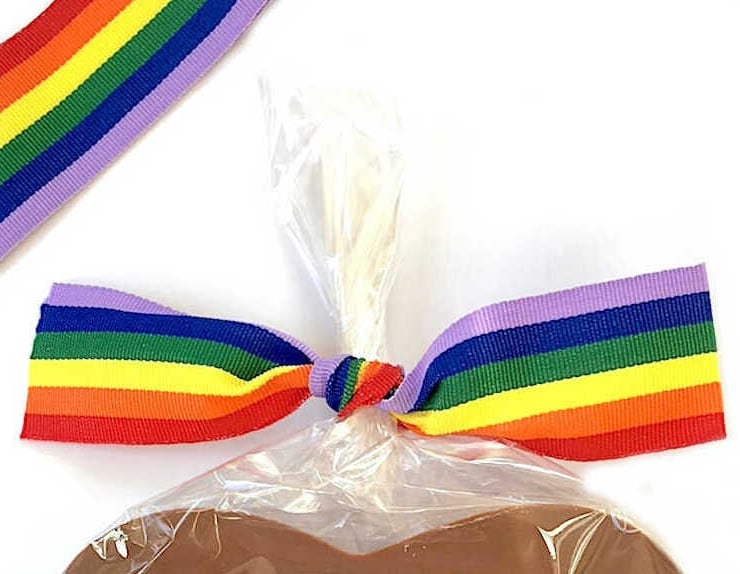 Milk Chocolate Heart - LGBTQ Pride Gifts. Lesbi... - Folksy