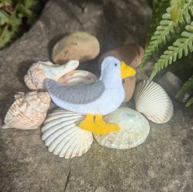 Hug in a box, seagull, support, sending hugs, p... - Folksy
