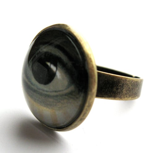 Vintage Eye Ring - Folksy