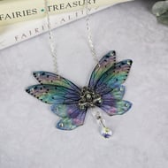 Enchanting Fancy Holo Rainbow Cicada Fairy Wing... - Folksy