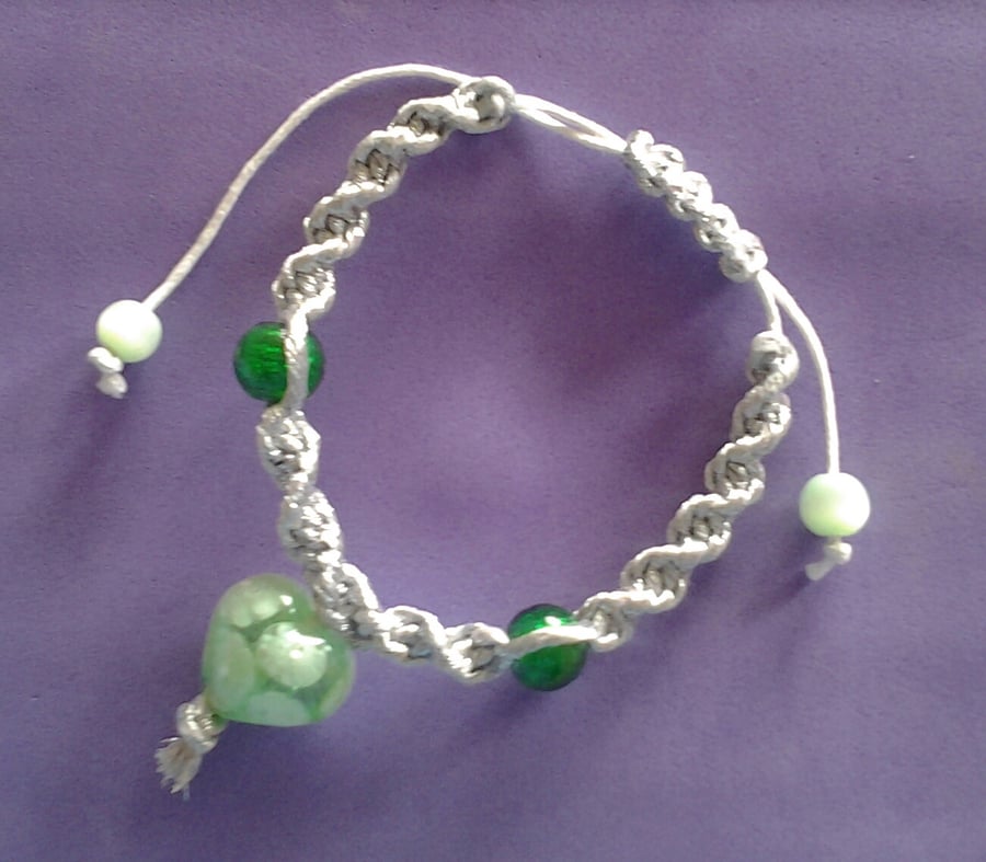 Macrame Bracelet - Folksy
