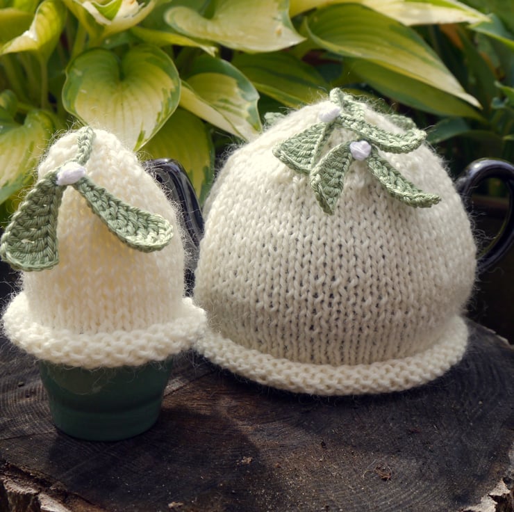 One Cup Mistletoe Tea Cosy, Small Christmas Tea... - Folksy