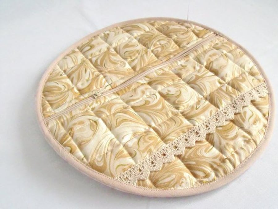 quilted pyjama case, nightwear bag for your nig... - Folksy