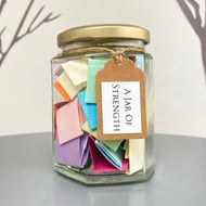 A Jar of Strength - Positive Encouraging Streng... - Folksy