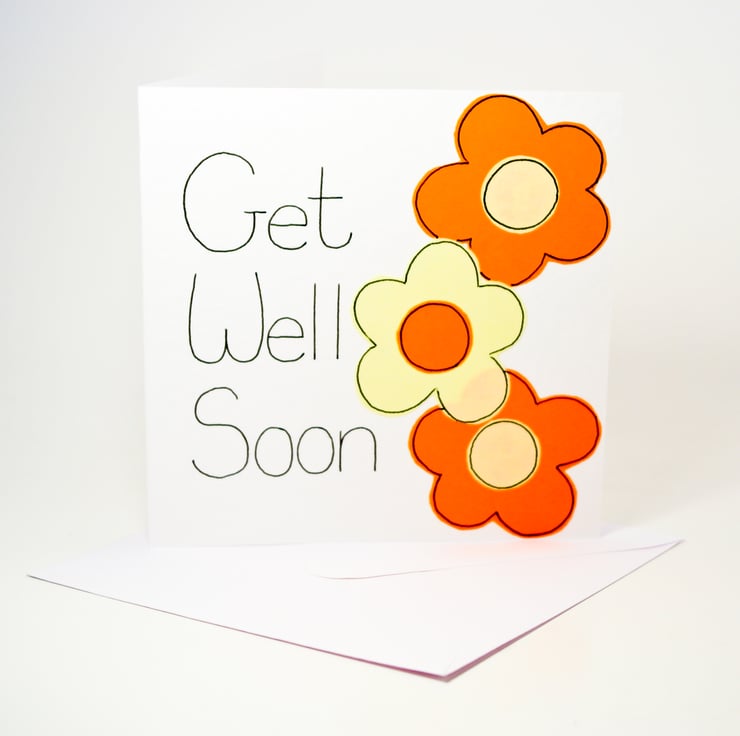 Seconds Sunday, Get Well Soon Greeting Card, Ha... - Folksy