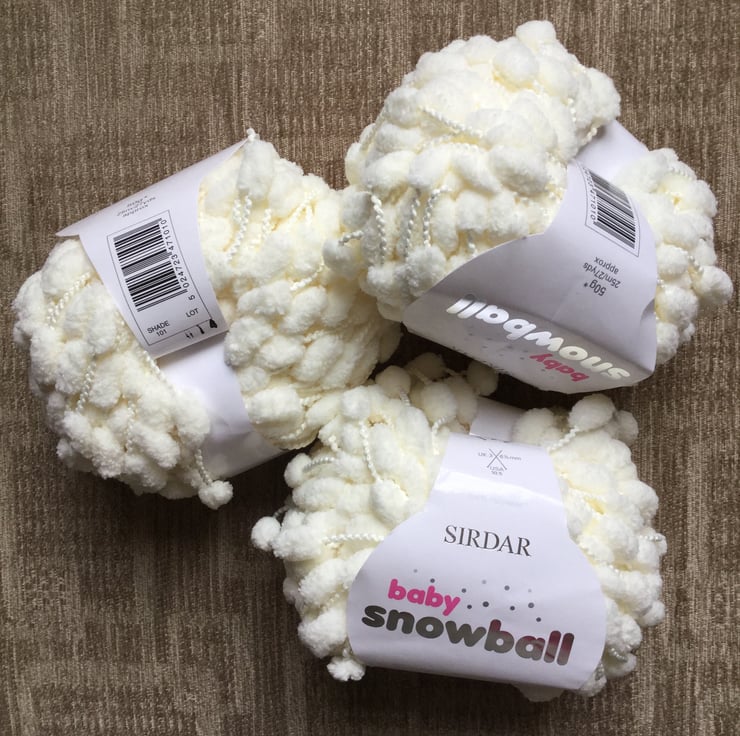Sirdar Baby Snowball in Cream - Folksy
