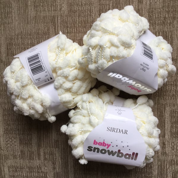 Sirdar Baby Snowball in Cream - Folksy