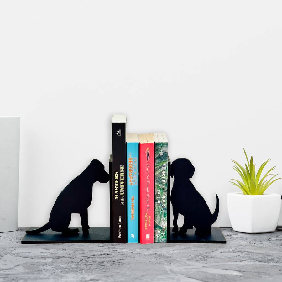 Eco Friendly Dog Bookends - Folksy