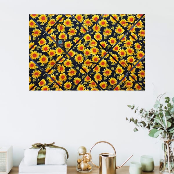 Handmade Bespoke Memo Notice Bulletin Board Wit... - Folksy