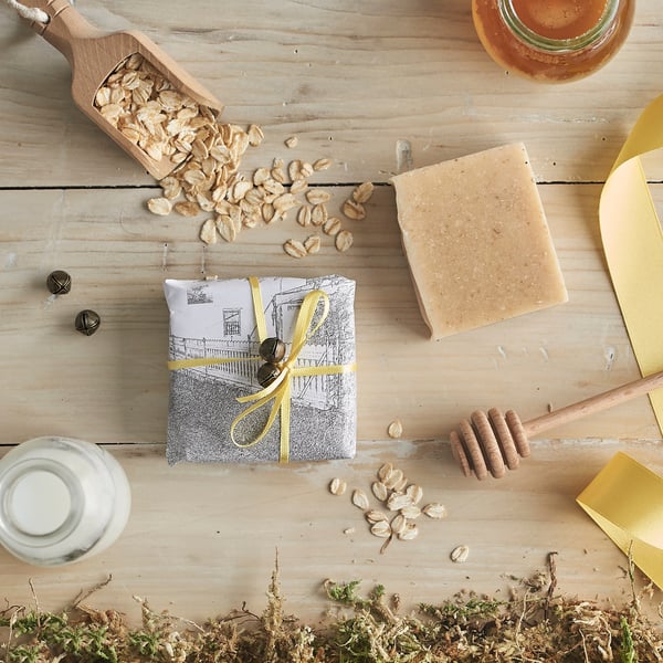 Rain Forest Honey and Oats Goats milk Soap. Gif... - Folksy