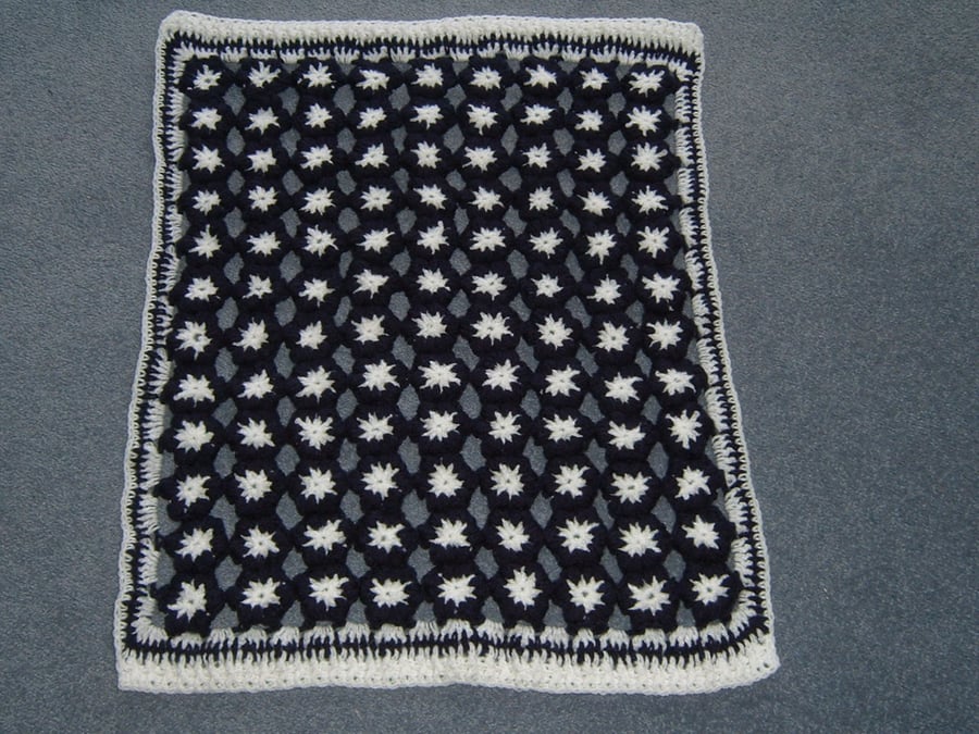 SALE crochet pram cover lap cover ref 563111 - Folksy