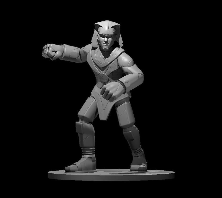 Stone Golem - 3D Printed Resin DnD Pathfinder F... - Folksy