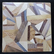 Wood veneer coaster - Folksy