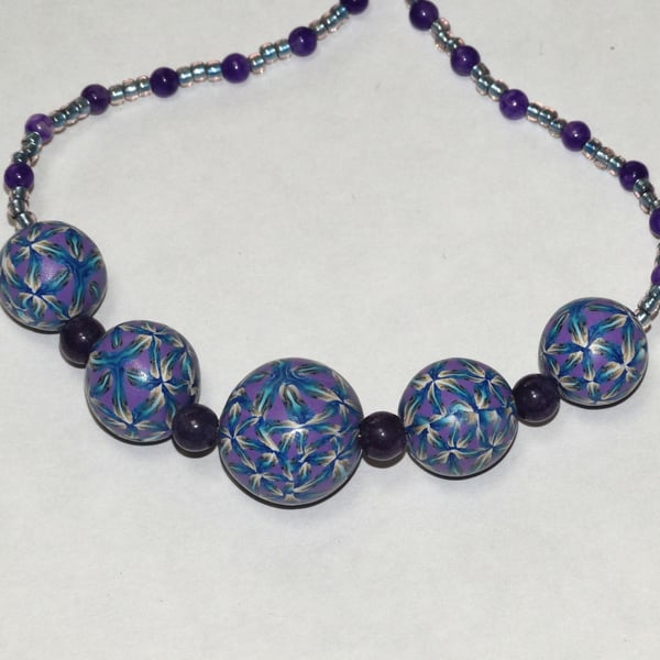 Lexi Bead Necklace - Folksy