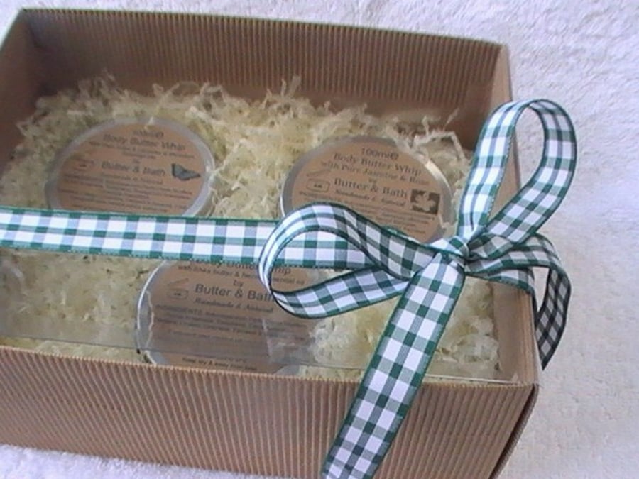 Body Butter Boxed Gift Set -Exotic - by Butter... - Folksy