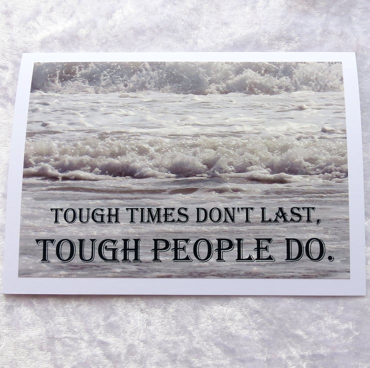 Tough times, empathy card, support card - Folksy