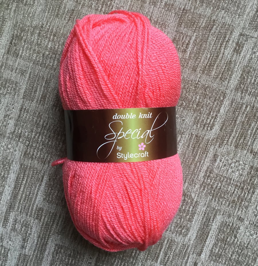 Stylecraft Special Double Knit Yarn in Shrimp - Folksy