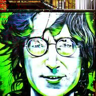 John Lennon Mural Street Art Camden Town 12&quo... - Folksy