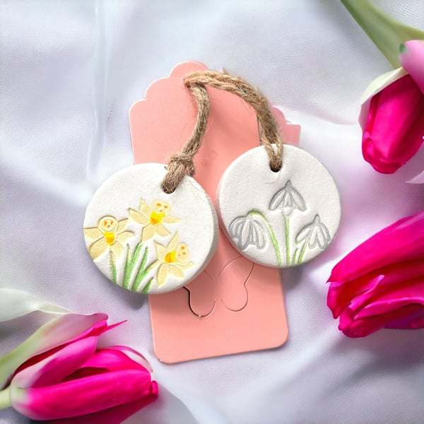 Spring Gift Tags - Folksy