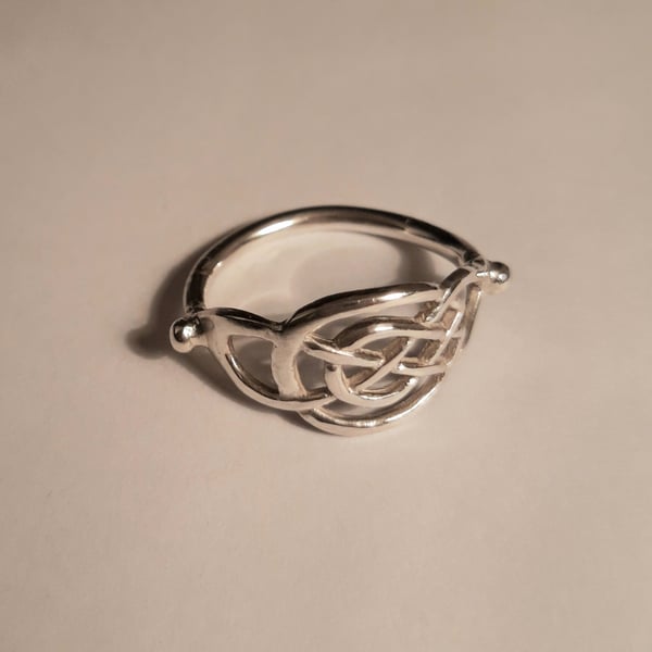 Large Celtic Knotwork Ring - Folksy