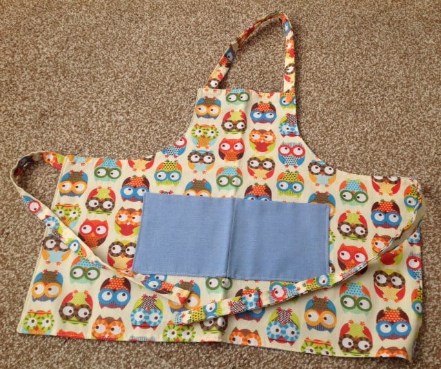 Owl Childs Apron - Folksy