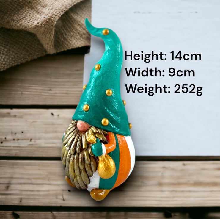 Irish Flag themed Gonk Figurine - Folksy