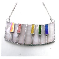 Piano Suncatcher Stained Glass Keyboard Keys Mu... - Folksy