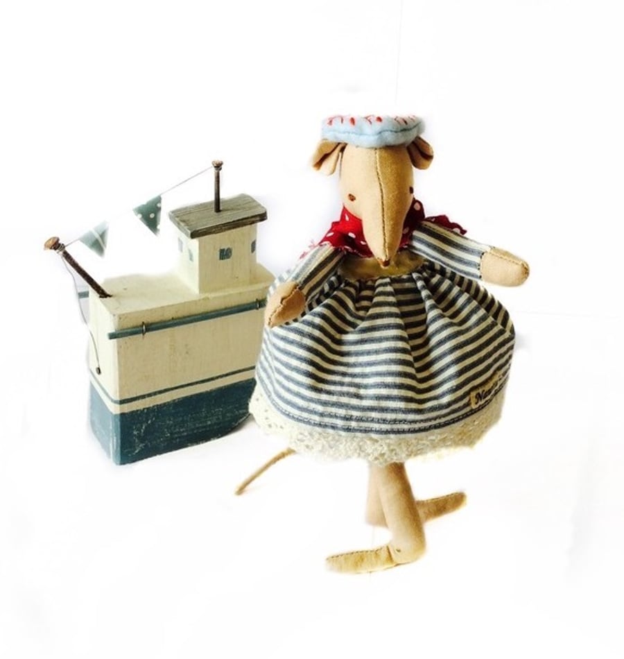 French Mouse- Ninette - Folksy