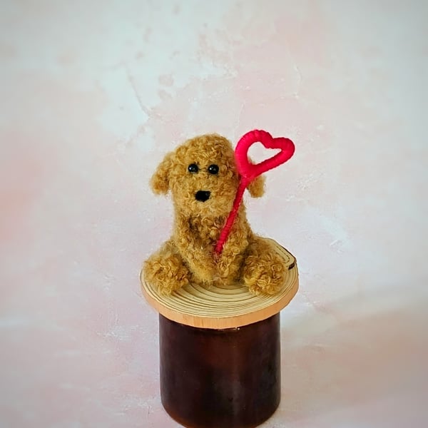 Handmade Valentine’s Dog Gift, Cute Cockapoo - Folksy