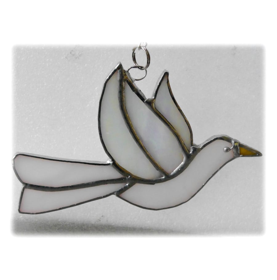 Dove Suncatcher Stained Glass Peace 035 - Folksy