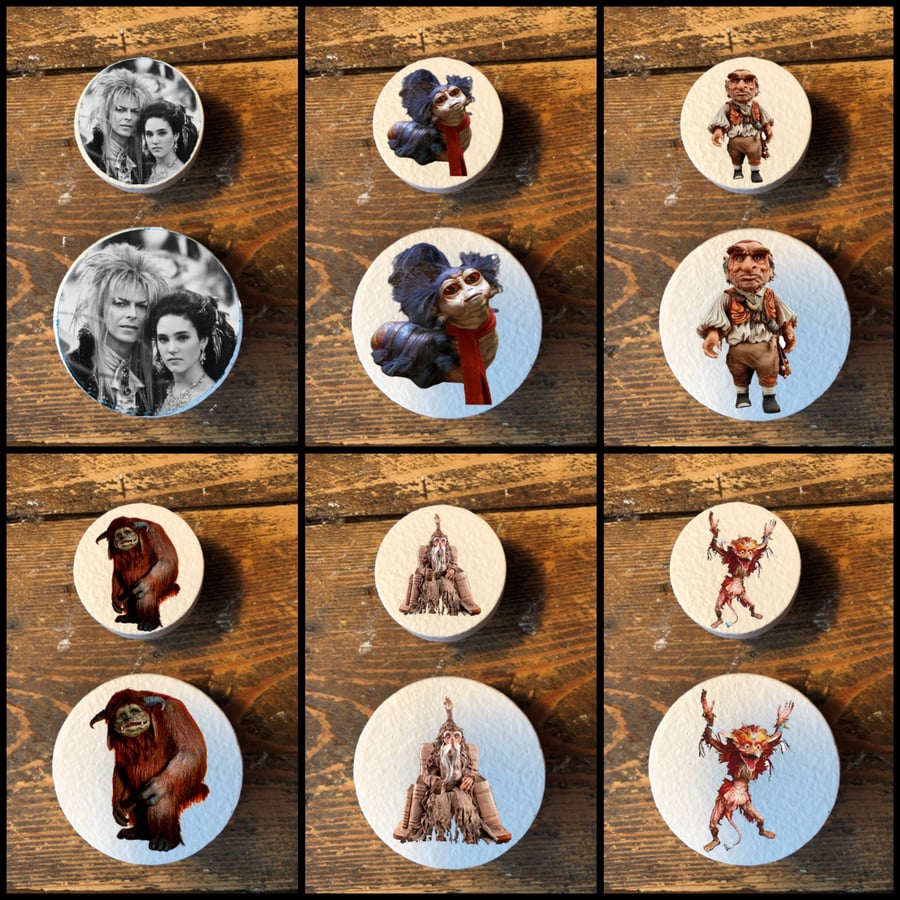 Handmade Labyrinth Bowie Hoggle Jareth Didymus ... - Folksy