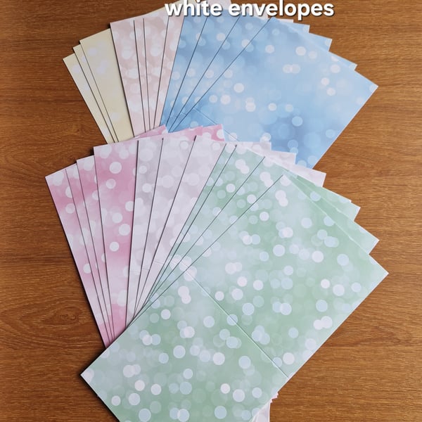 Pack of 22 Printed Hunkydory Blank Cards with E... - Folksy