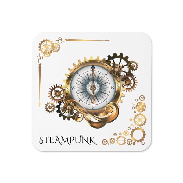 Steampunk Coaster - perfect steampunk present - Folksy