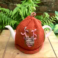 Stag Head Tea Cosy, Deer Tea Cozy - Folksy