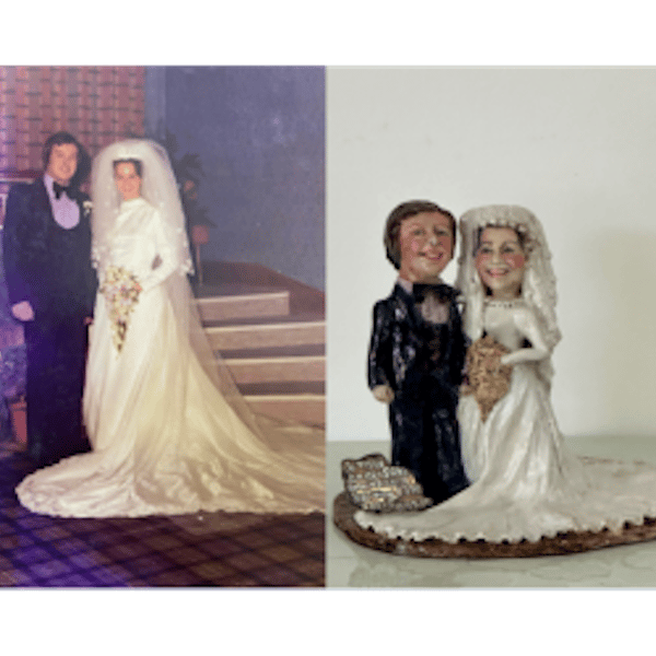 3D Ceramic portrait commissions from Photos From - Folksy