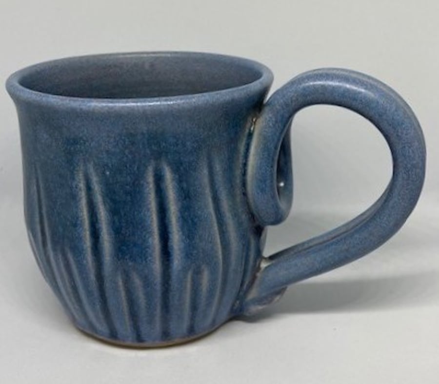 Light blue mug - Folksy