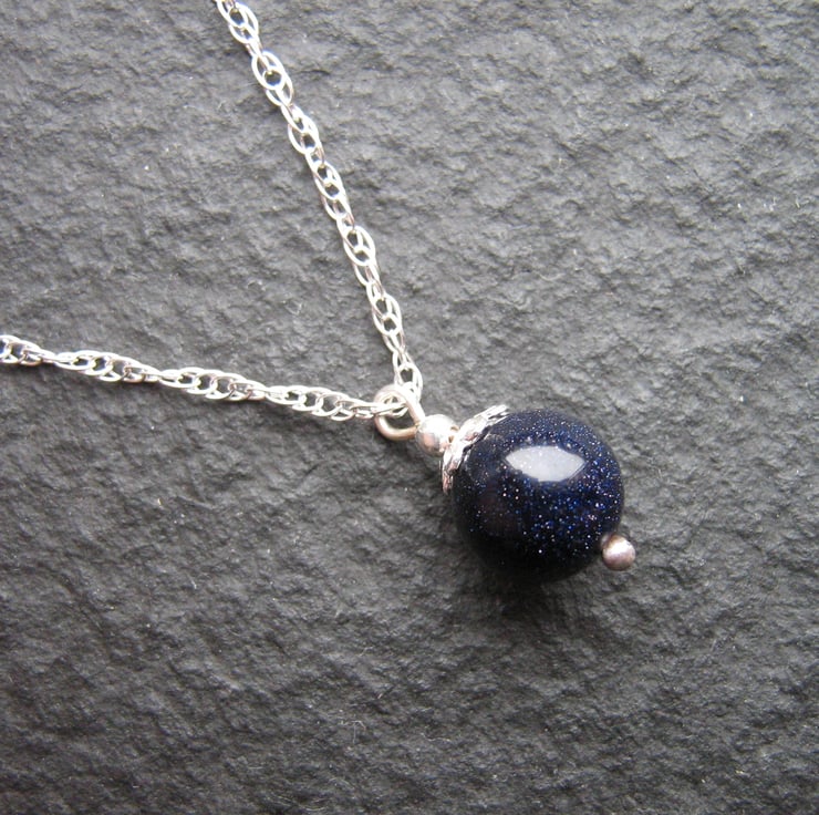 Blue Sparkle Jewellery Set - Folksy