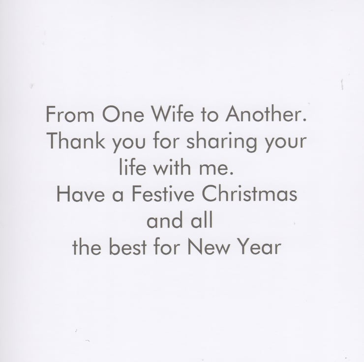 Christmas Card - FREE Postage - LGBTQ - Folksy