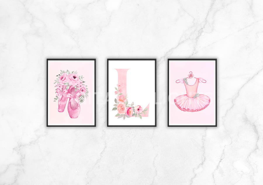 Set of 3 Personalised Nursery Prints, Children ... - Folksy