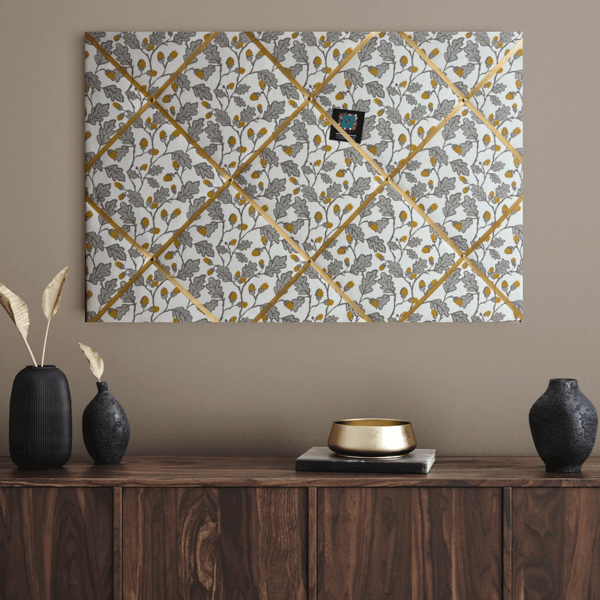 Handmade Bespoke Memo Notice Board With Clarke ... - Folksy